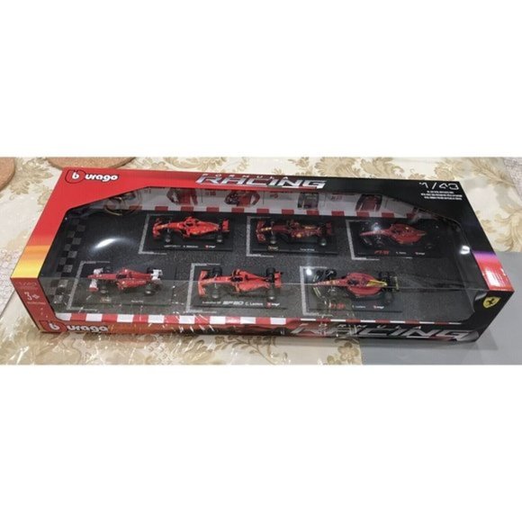Durango | Toys | Rare New Burago Ferrari Racing Formula F1 6x 143 Scale ...